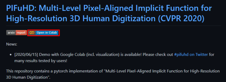 画像1枚から3Dモデルを生成してアニメーションさせる【pifuhd/mixamo】 - Creator Blog